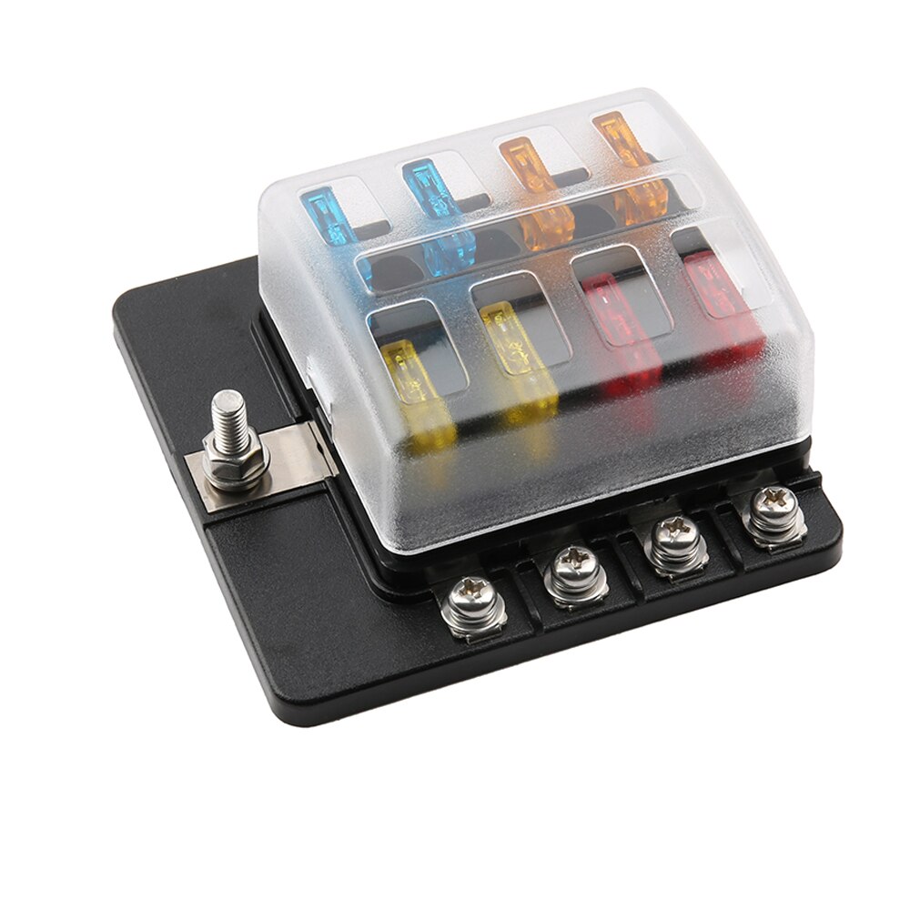 8 Way Blade Fuse Box Block Holder Terminal Circuit... – Vicedeal