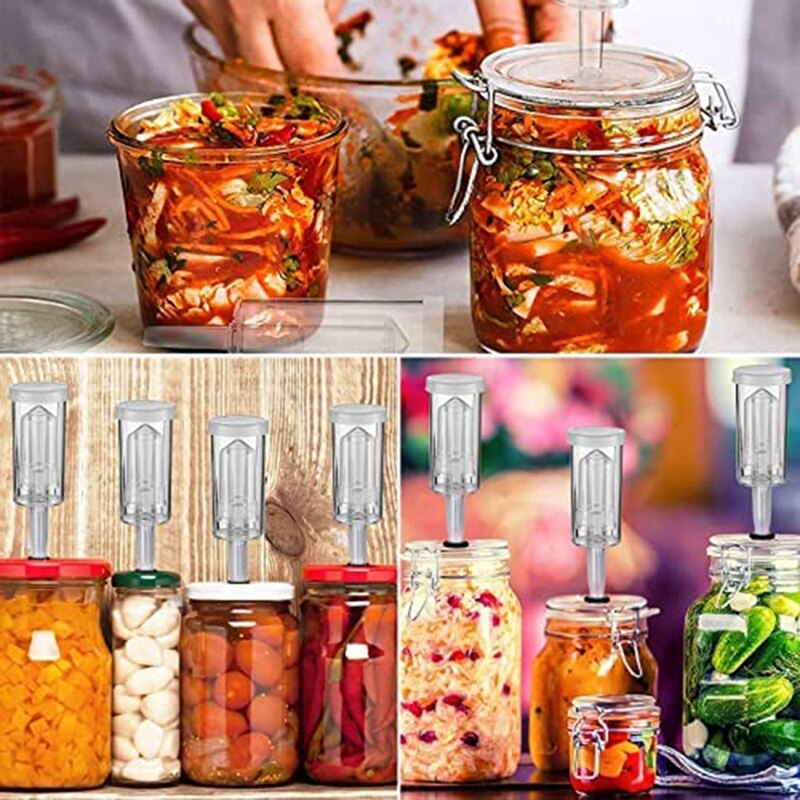 6 Gisting Air Sloten Met 6 Stopper Wijn Air Sloten – Vicedeal