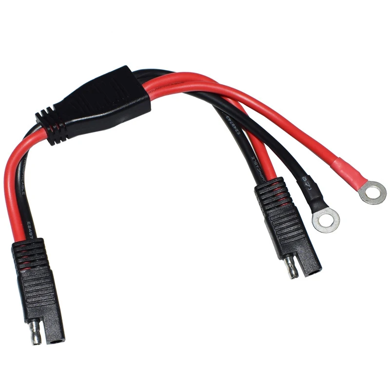 30cm 10AWG SAE to O Ring Terminal Connectors Harne... – Vicedeal