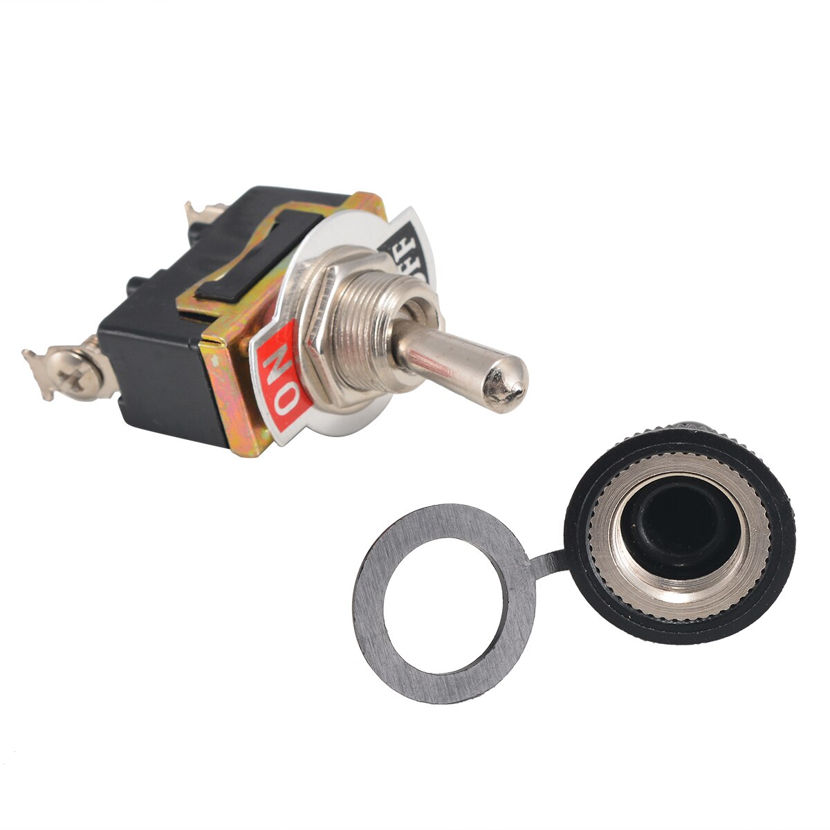 Interrupteur à bascule en métal robuste, 5 pièces,... – Grandado