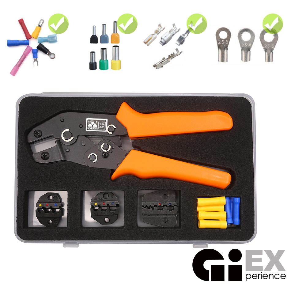 Crimp Pliers Multiple Crimping Dies Set Wire Dupon... – Vicedeal