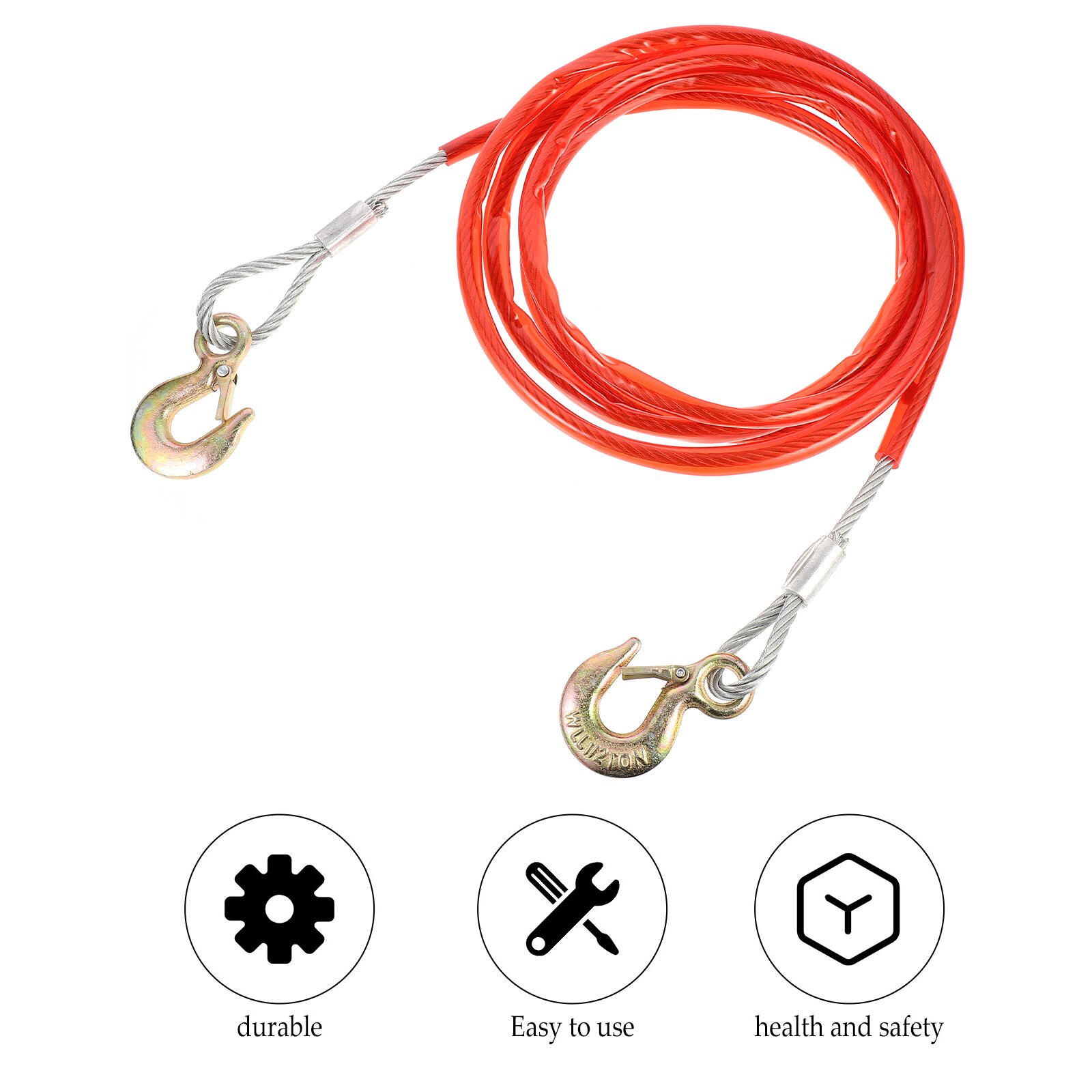 1pc Durable Car Rope Tow Rope Trailer Rope Sturdy ... – Vicedeal