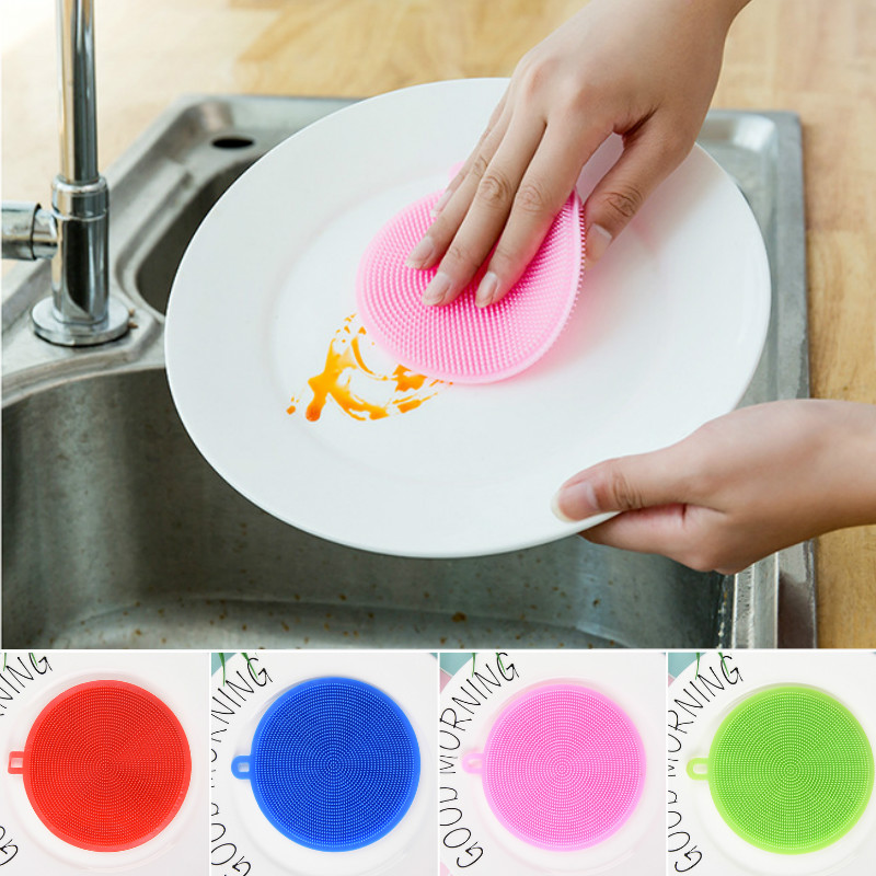 Multifunction Silicone Dish Bowl Scouring Pad Magi... – Grandado