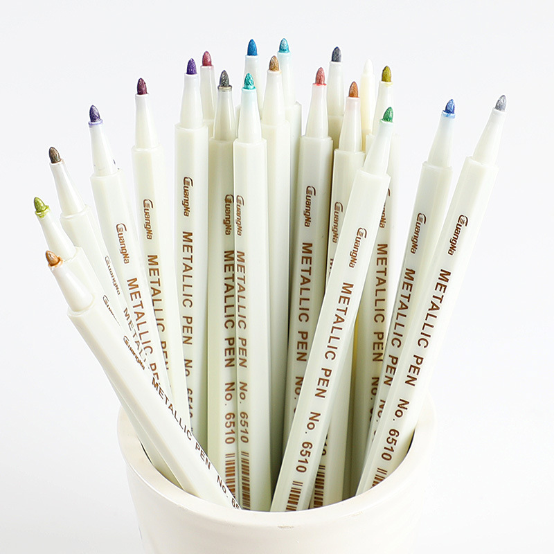 10/12/15/20 30 Color Metallic Marker Pen Set DIY S... – Grandado