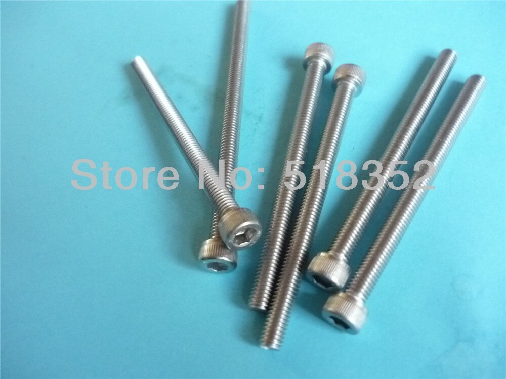 M6. 90, 100mm dubbel sheng 304 rvs schroef met cil... – Vicedeal