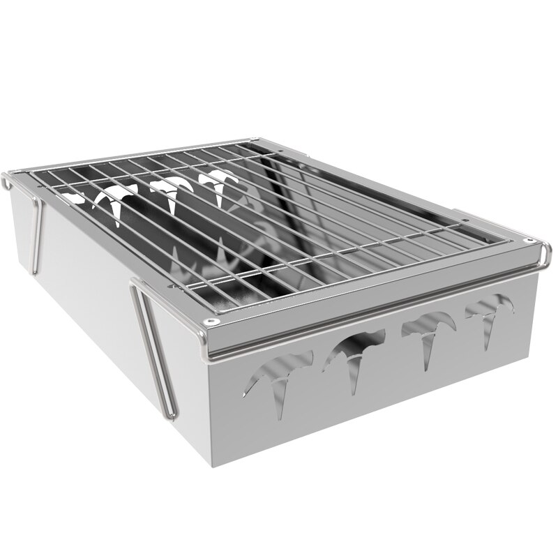 Mini BBQ GRILL Portable bbq stove camping stainles... – Vicedeal