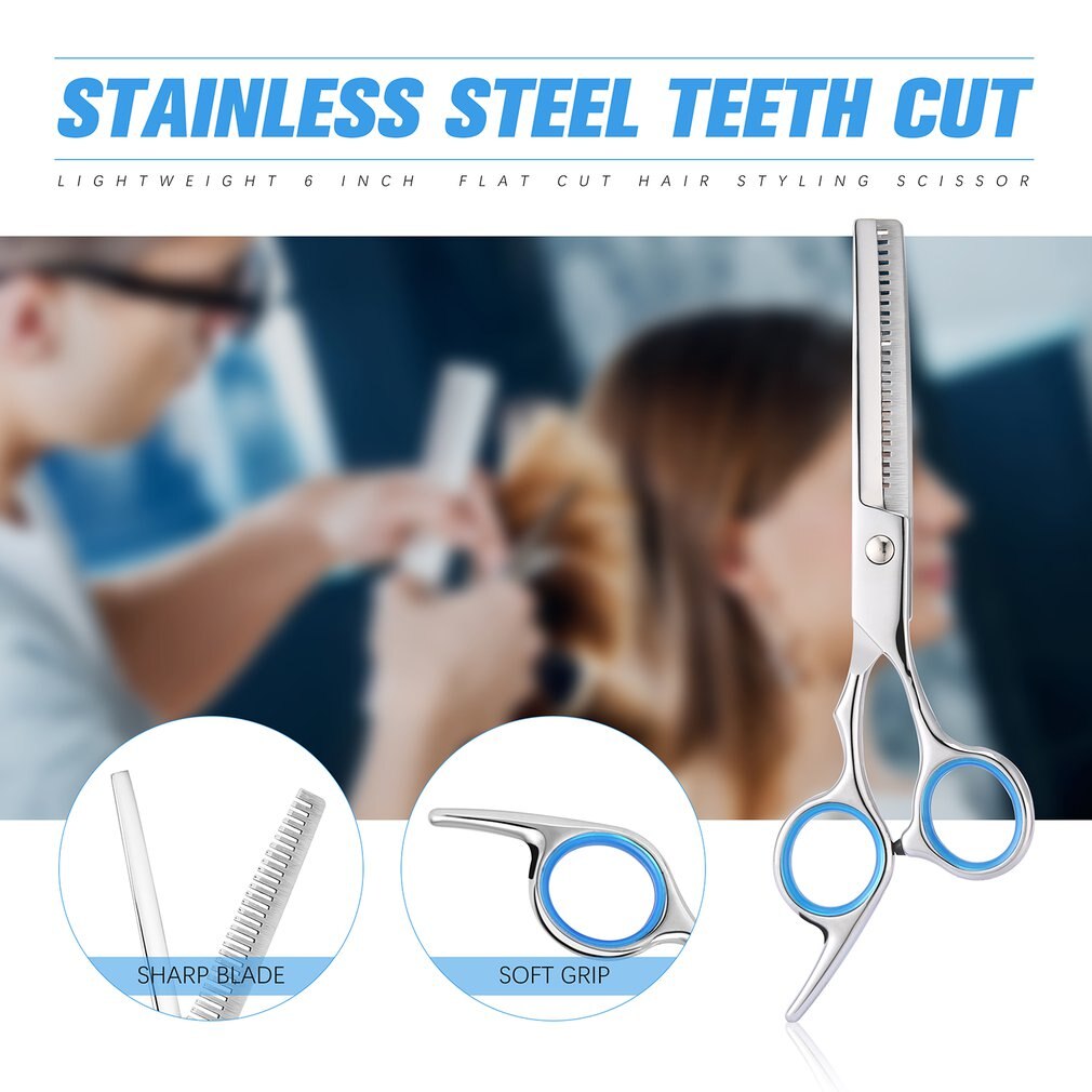 6 inch Cutting Thinning Styling Tool Hair Scissors... – Vicedeal