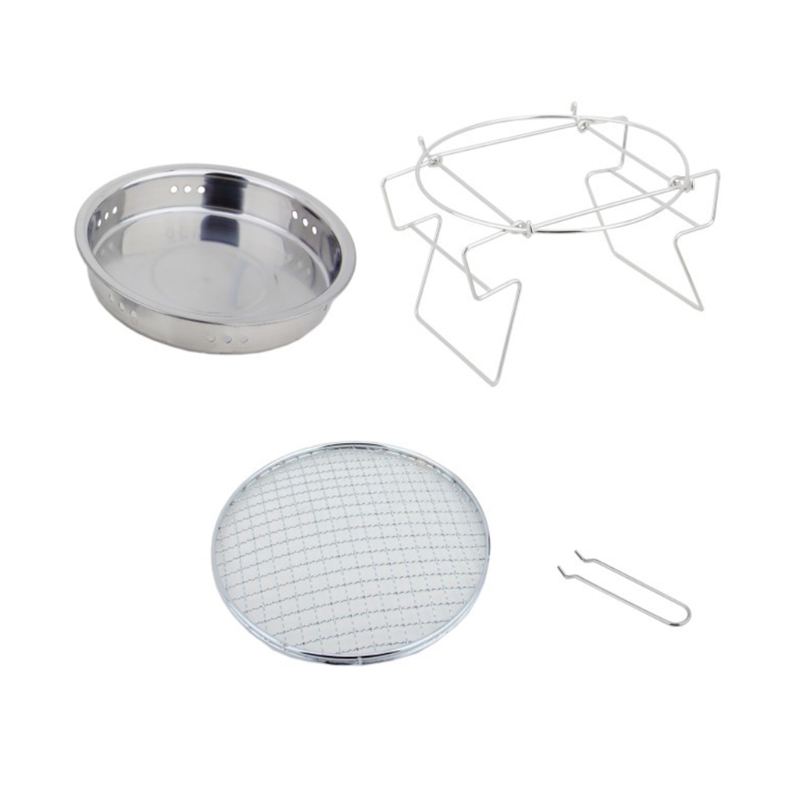Mini Outdoor Stainless Steel Round Barbecue Rack P... – Grandado