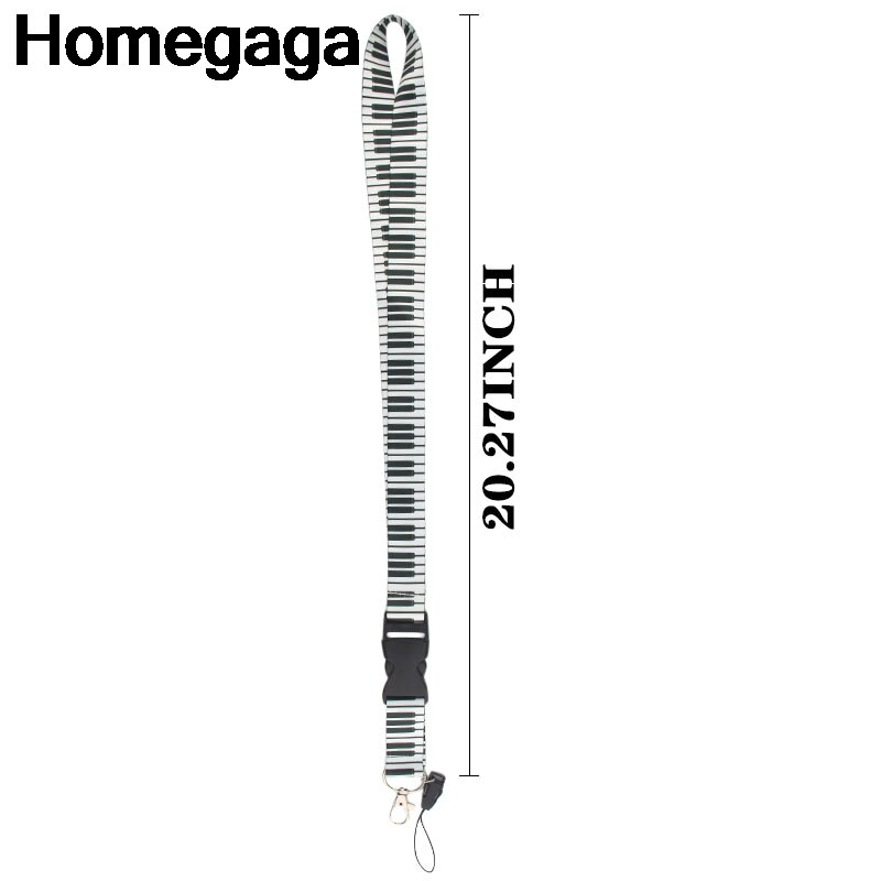 Homegaga Piano keyboard Lanyards id phone holders ... – Grandado
