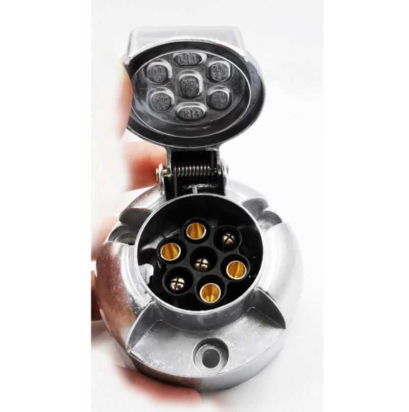 7 Pin 12V Car Trailer Towing Electric Aluminium Al... – Grandado