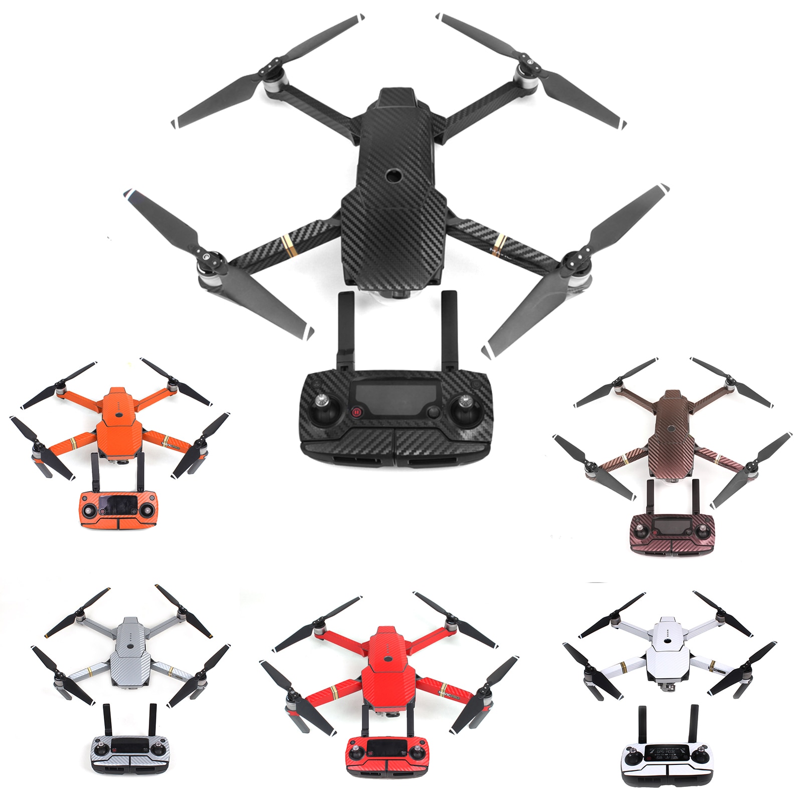 Waterproof Carbon Graphic Decals Skin Full Wrap Dr... – Grandado