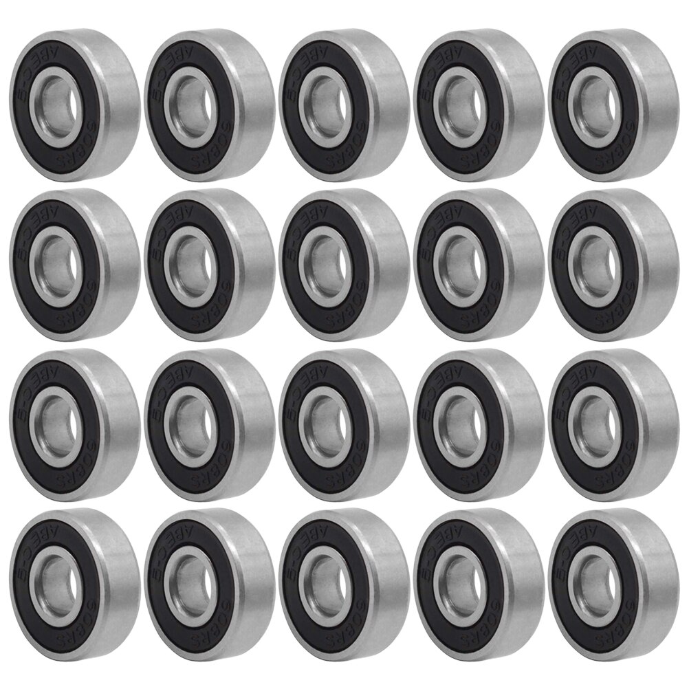 20pcs 608 2RS Inline Roller Skate Wheel Bearing An... – Grandado