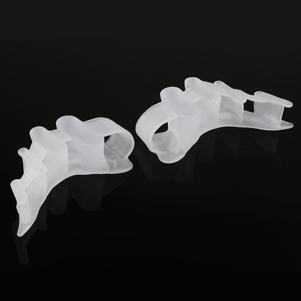 4 Holes Silicone Foot Care Finger Toe Separator Bu... – Grandado
