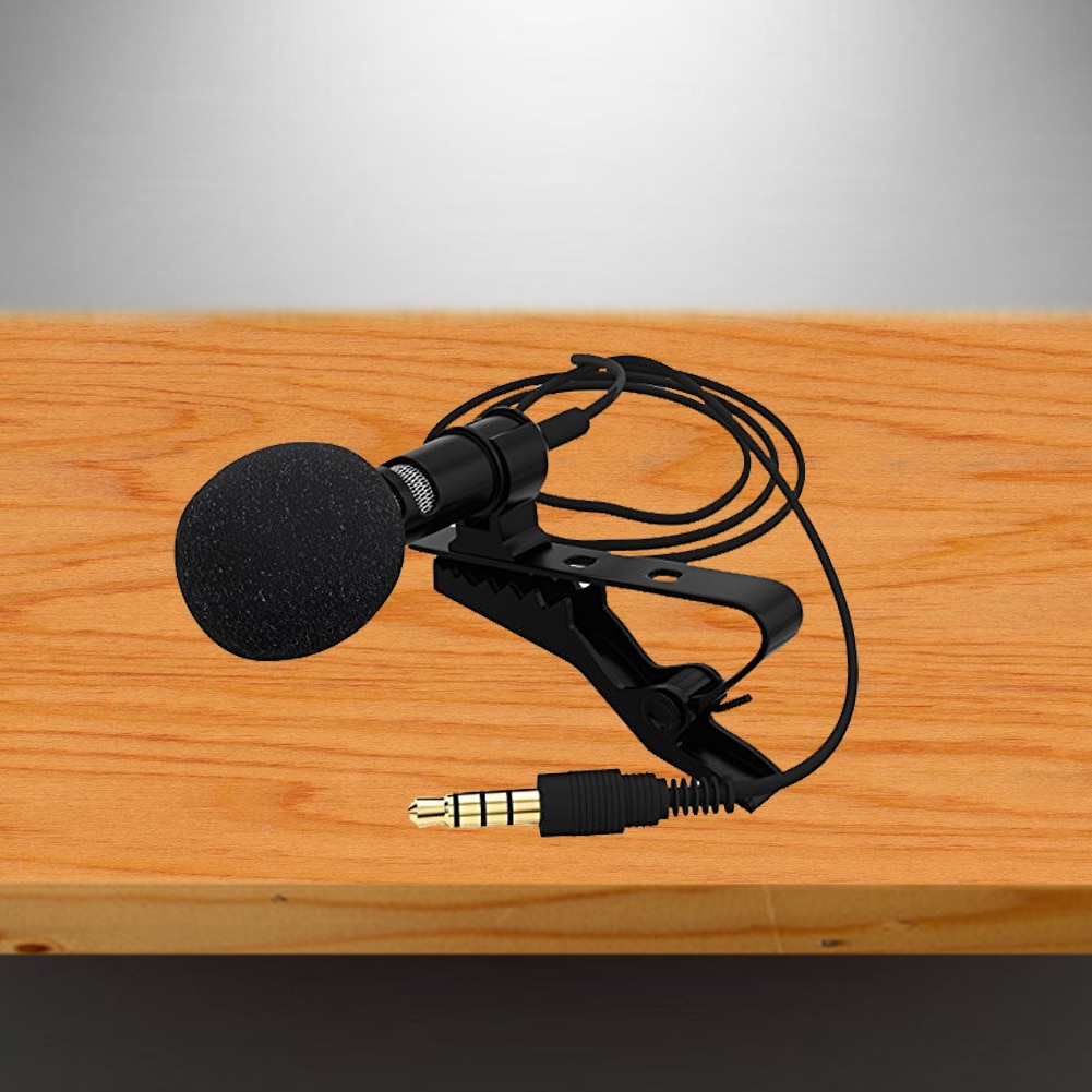 Studio Mic Lapel Clip-on Omnidirectional Condenser... – Vicedeal