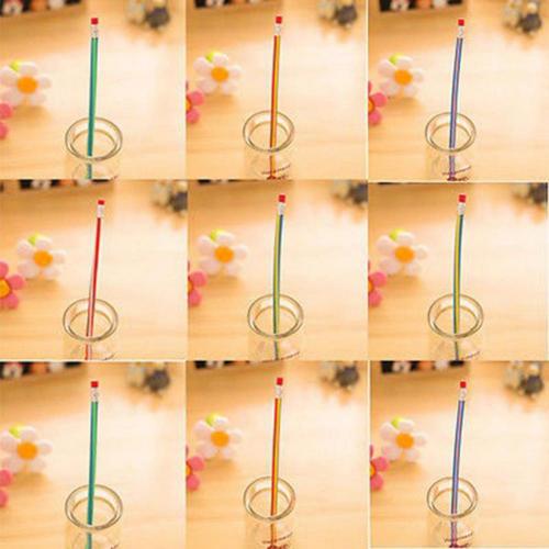 5 Pcs Colorful Magic Bendy Flexible Soft Pencils P... – Grandado