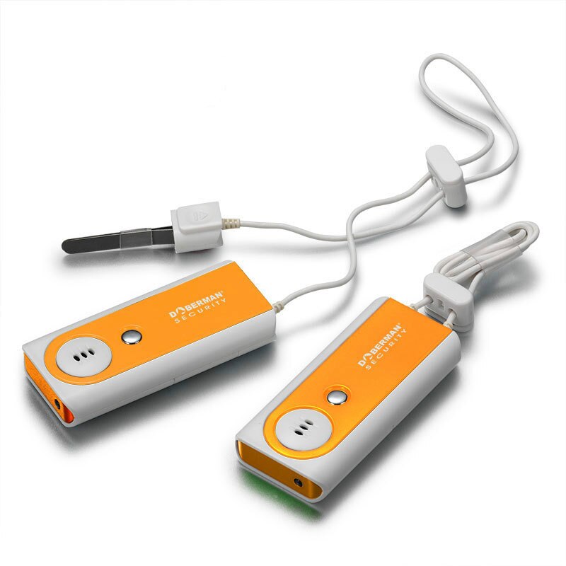 100dB Flashlight Security Portable Door Bolt Anti-... – Grandado