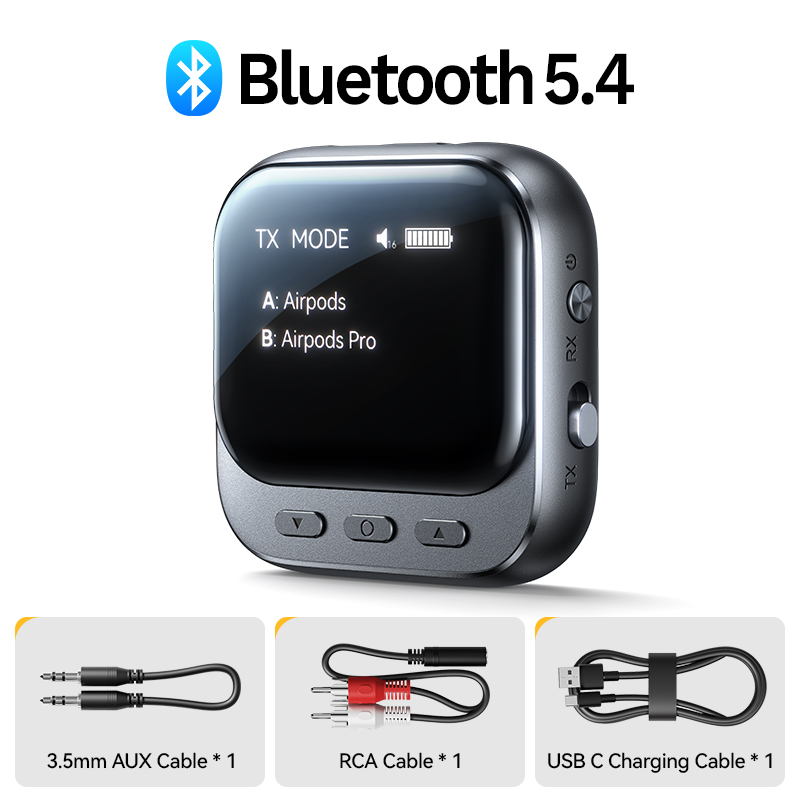 Joyroom Car Bluetooth 5.4 Receiver Transmitter 2-I... – Grandado