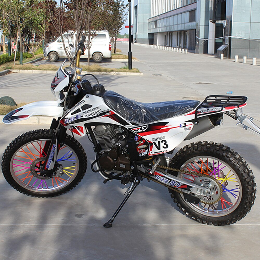 72 PCS Bike Spoke Spoke Skins Covers Motorcycle Mo... – Grandado