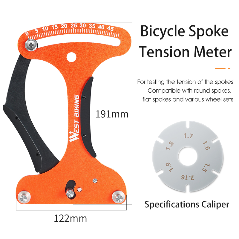 West Fietsen Fiets Spaakspanning Meter Meten Alumi... – Grandado