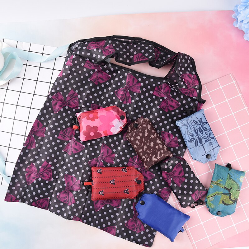 Handlepose sammenleggbar hendig gjenbrukbar tote-v... – Grandado