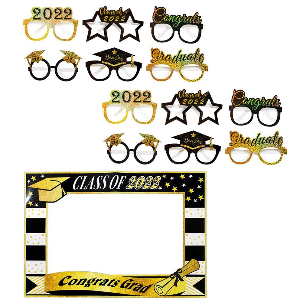 1 Set Fun 2022 Graduation Eyeglasses Party Props G... – Vicedeal