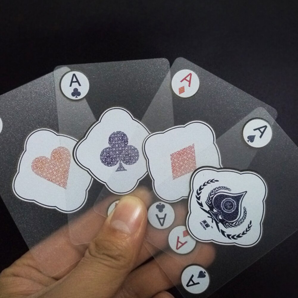 1 Set Portable PVC Waterproof Poker Playing Cards ... – Grandado