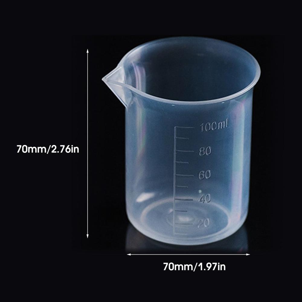 Practical 100ML Transparent Cup Scale Plastic Meas... – Grandado