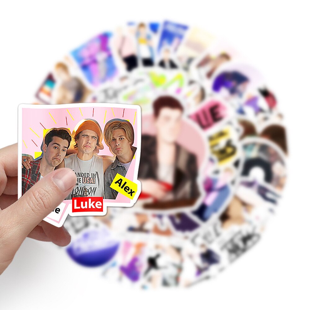 10/50pcs Boy Star Graffiti Sticker Julie And The P... – Vicedeal