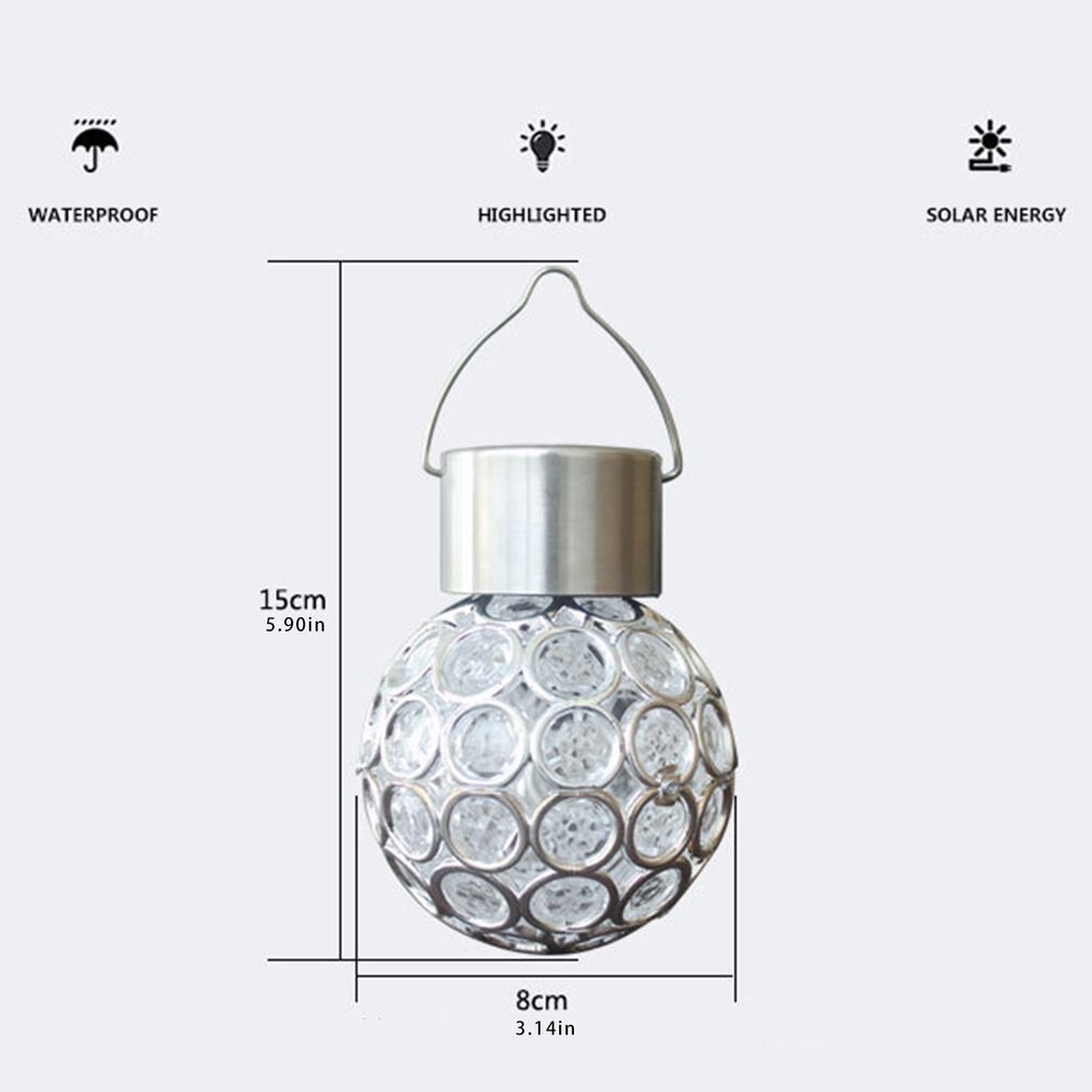 Solar Power Hanging Light Waterproof LED Small Cha... – Grandado