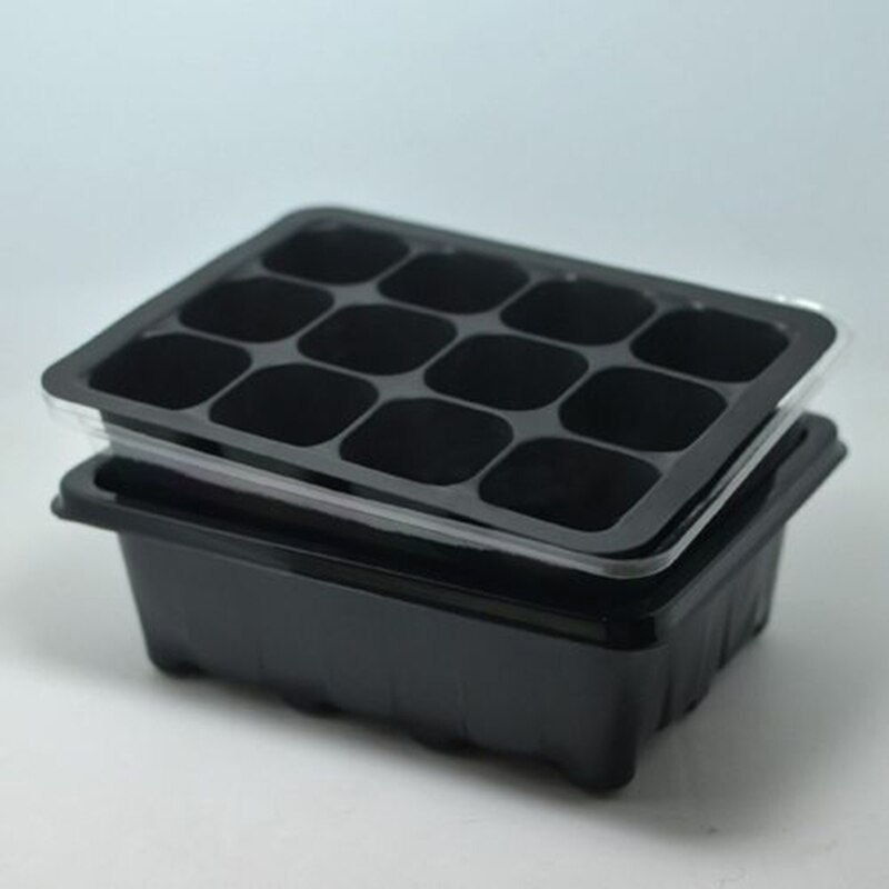 12 Hole Seedling Box Seed Starter Tray Starting Pl... – Grandado