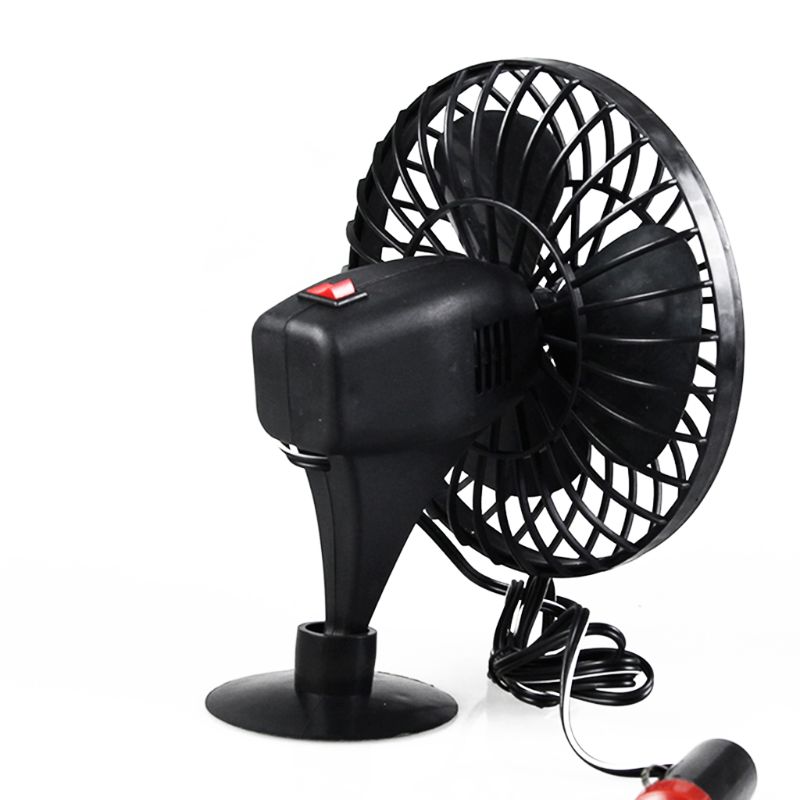 1 Pc Mini 4" DC 12V Suction Cup Auto Car Fan Multi... – Grandado