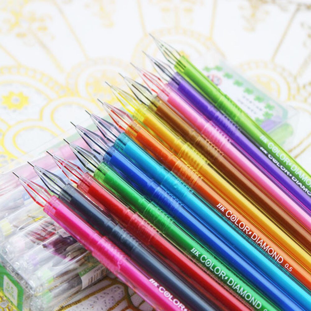 Novelty Candy Colors Colorful Gel Pen Set School S... – Grandado