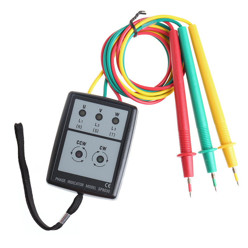 Smart Digital Phase Rotation mit LED Indicator Tes... – Grandado