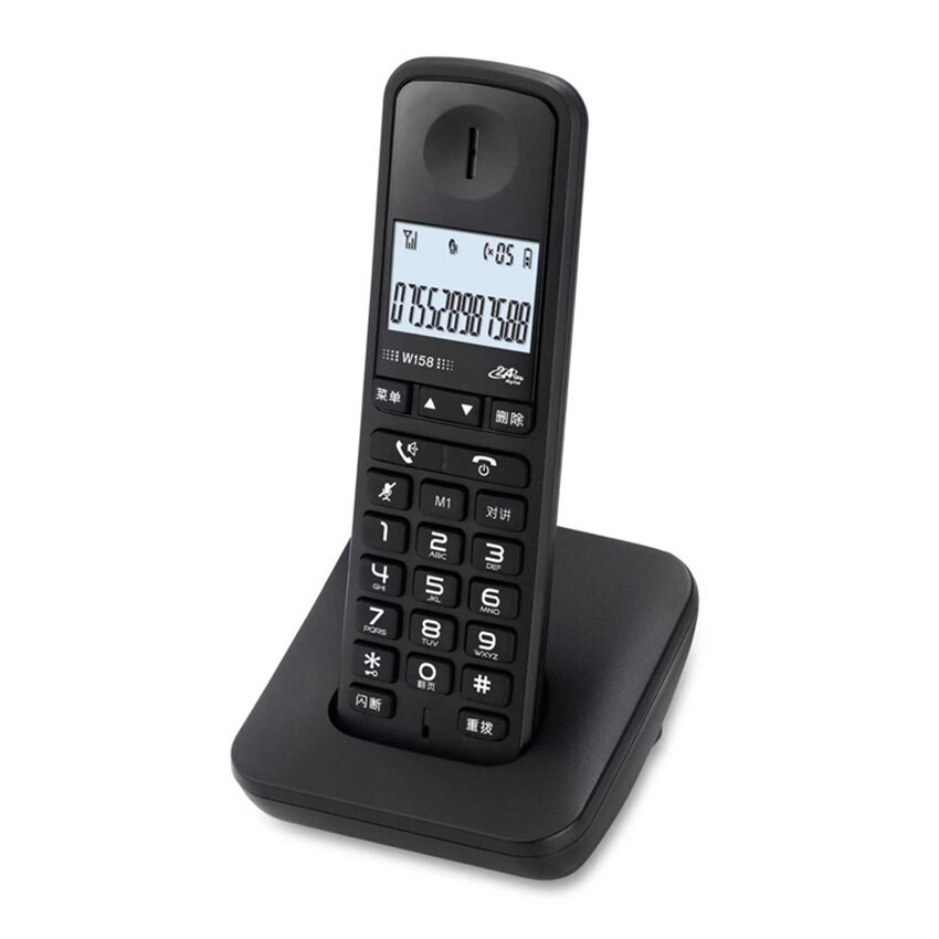 1-Handset Cordless Phone for Home with LCD Backlig... – Vicedeal