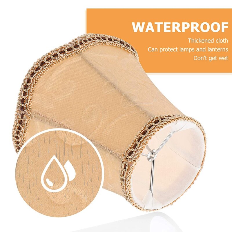 2X Table Lamp Shade Fabric Cloth Clip On Light Sha... – Grandado