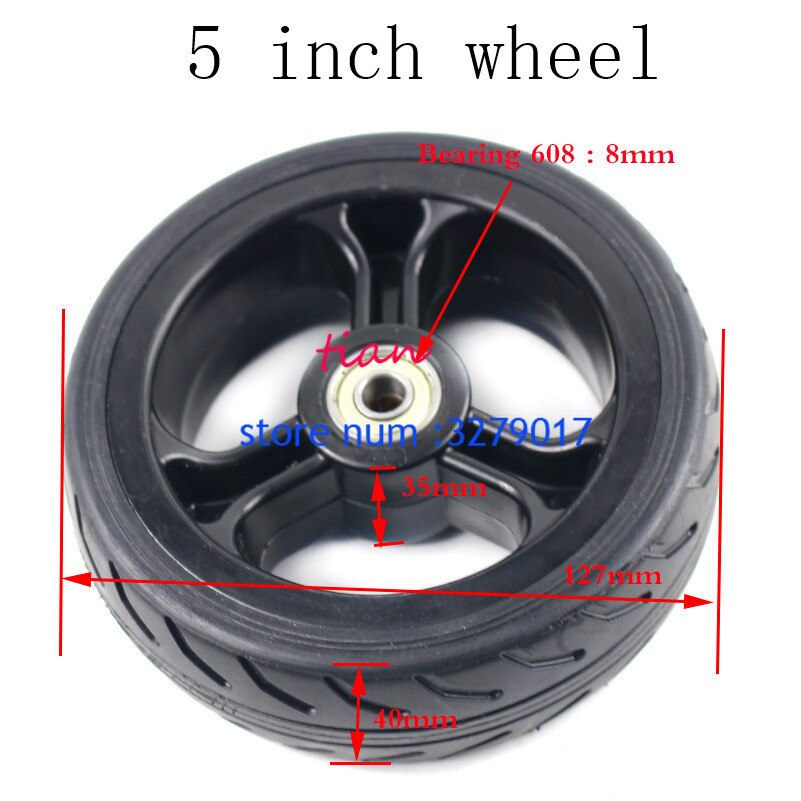 Good 5 inch solid wheels with good reputation and ... – Grandado