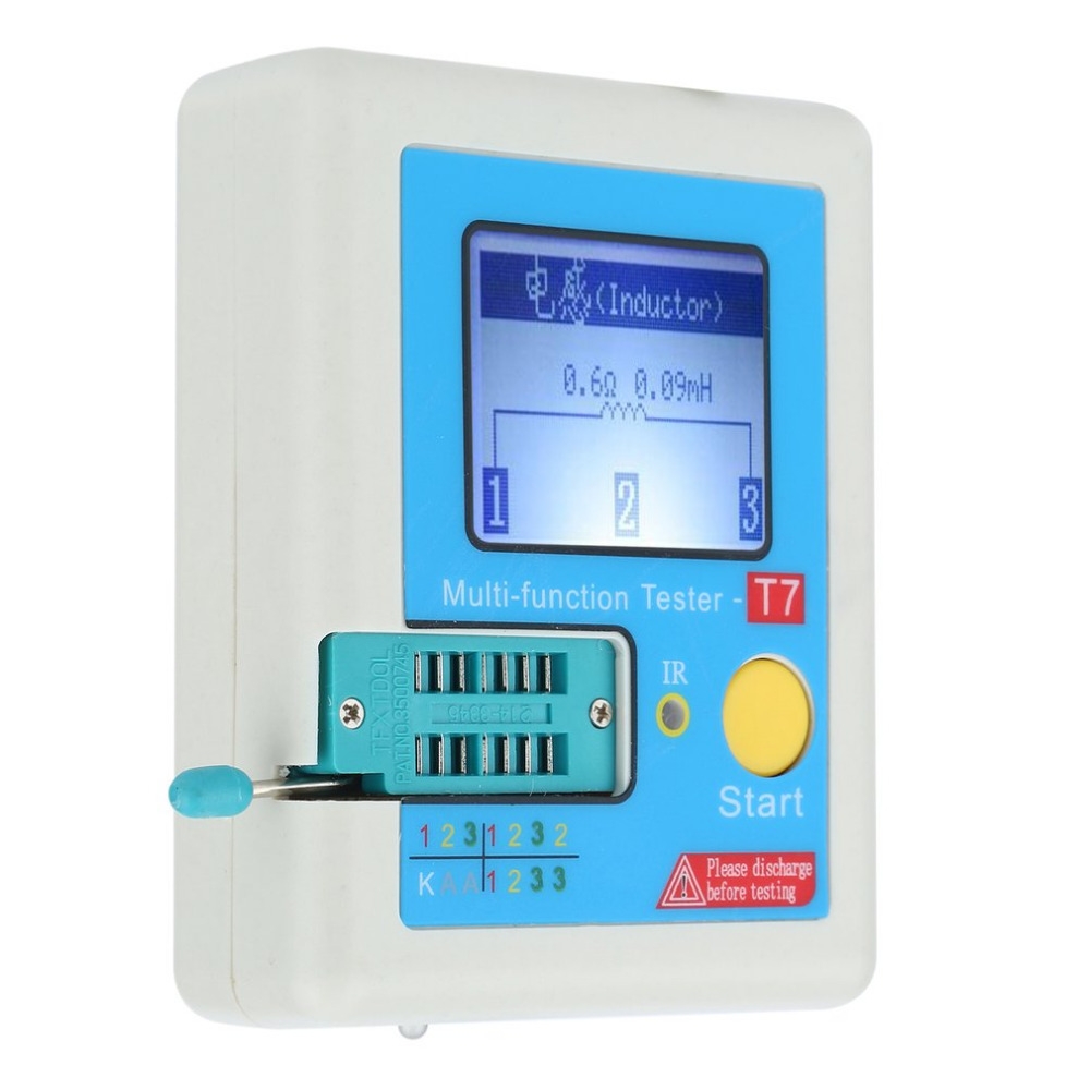 Transistor Tester TFT Diode Triode Capacitance ESR... – Grandado