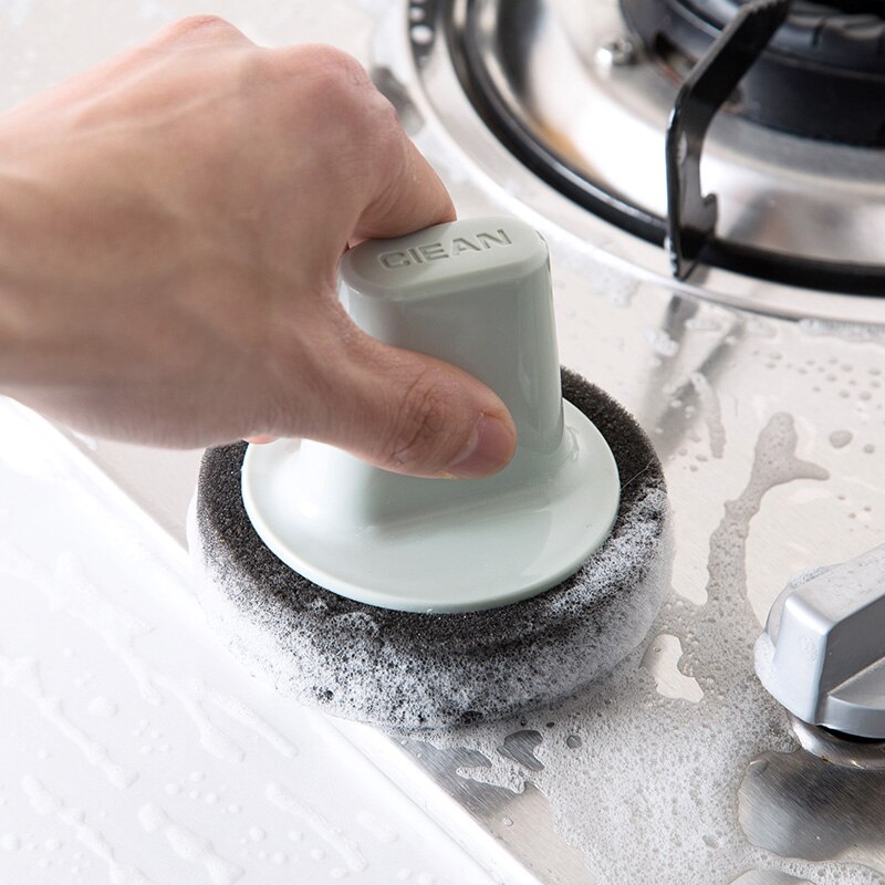Home kitchen stove sponge scrubbing pan sponge cle... – Grandado