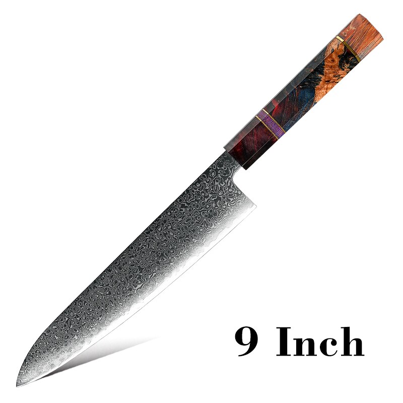 Grandsharp Damascus Kitchen Knife vg10 Japanese St... – Vicedeal