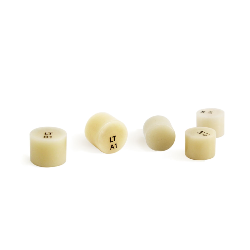 5 pieces ceramic ingots HT/LT A1-D4 dental Press D... – Grandado