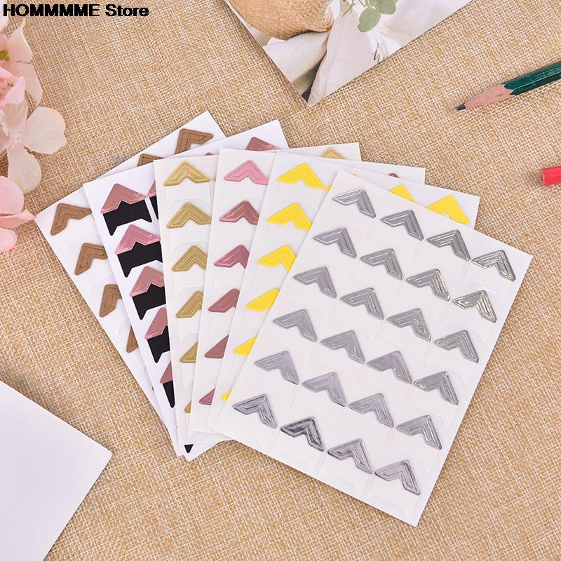 120pcs /5 Sheets Self-Adhesive Photo Frame Corner ... – Vicedeal