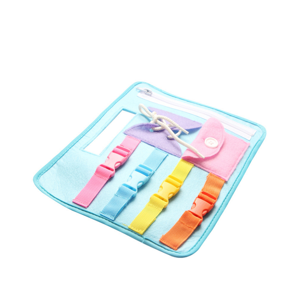 Dressing Button Zipper Learning Board Baby Kids Li... – Vicedeal