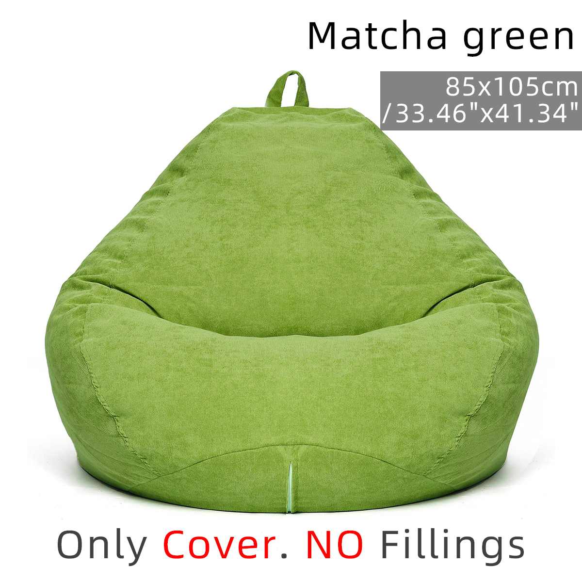 Bean Bag Cover Lazy Sofas Chairs without Filler Co... – Vicedeal