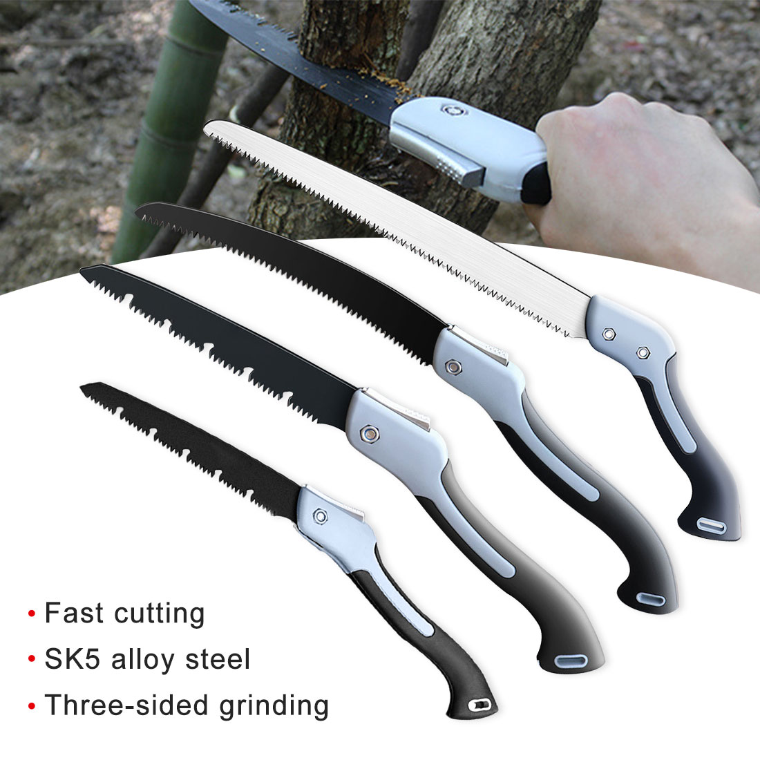 Folding Cutting Hand Tools Mini Saw With TPR Handl... – Grandado