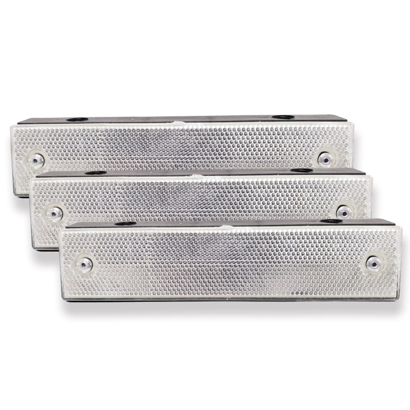 Plastic material road safety white reflector road ... – Vicedeal