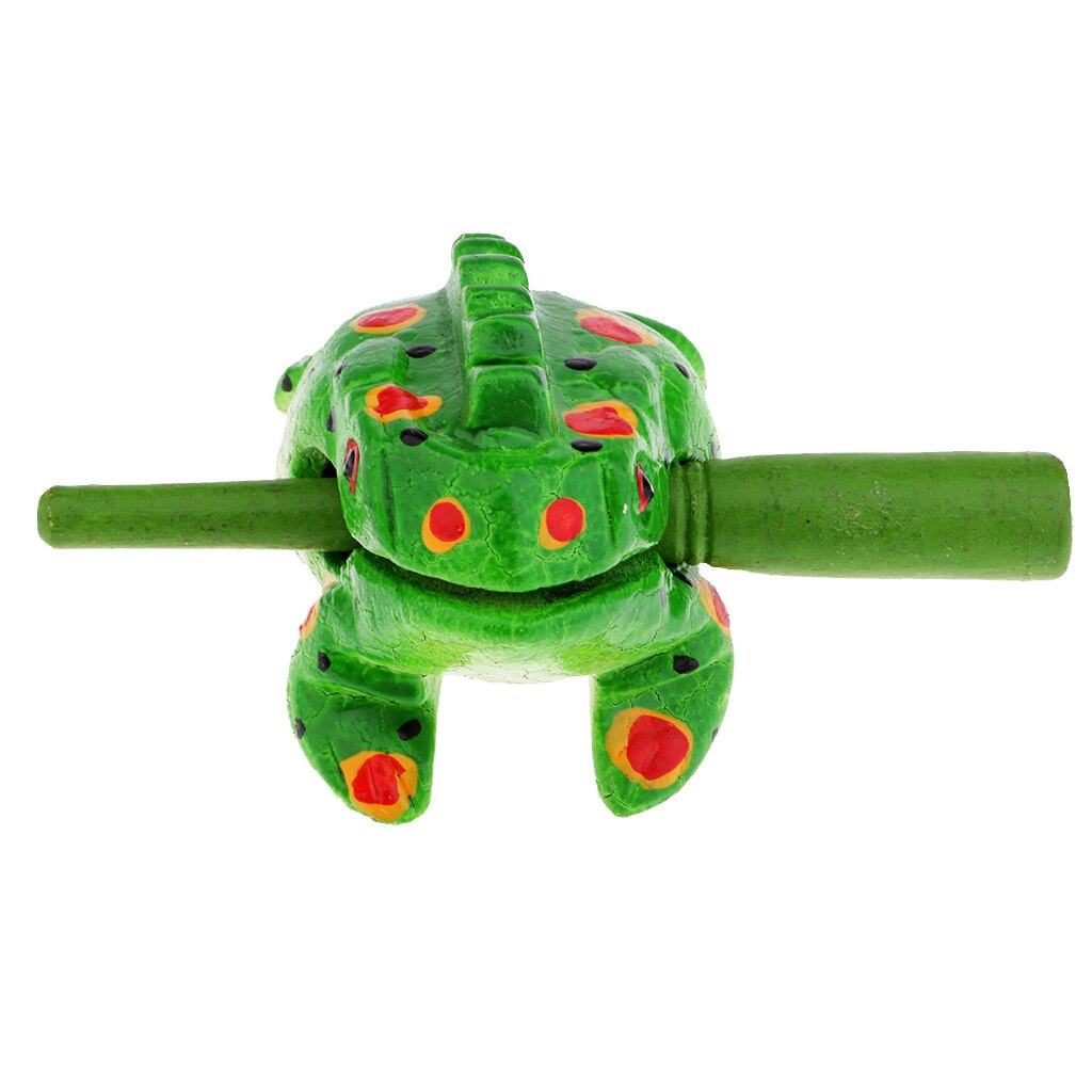 Wooden Frog Statue Children Kids Musical Toy Home ... – Grandado