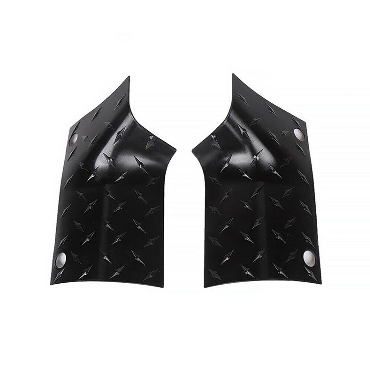 ABS Black 2pcs Car Front Cowl Body Armour Outer En... – Grandado