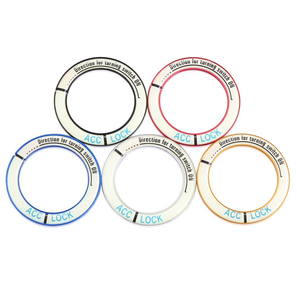 Luminous Car Ignition Key Ring Decor Sticker For O... – Vicedeal