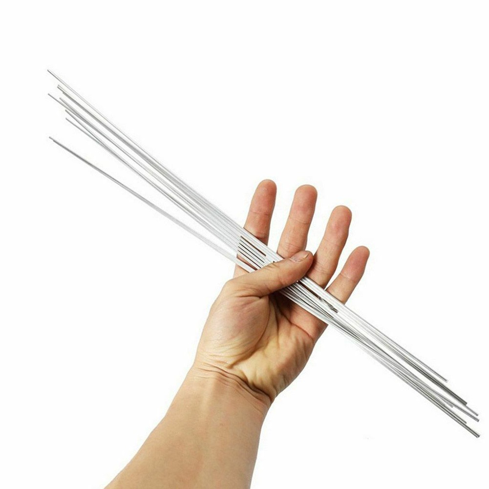 100 Pcs Aluminum Solution Welding Flux-Cored Rods ... – Vicedeal