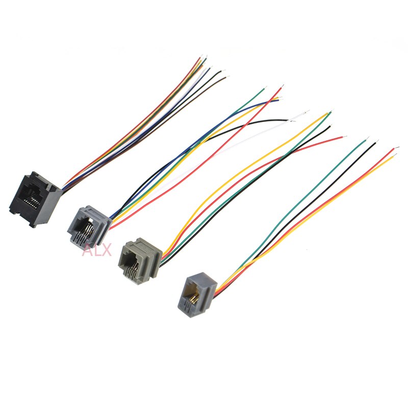 10pcs Rj11 Rj12 Rj45 Telephone Female Socket Conne Grandado